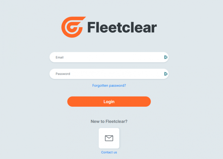 Signing in and getting set up on Fleetclear – Fleet Clear Help